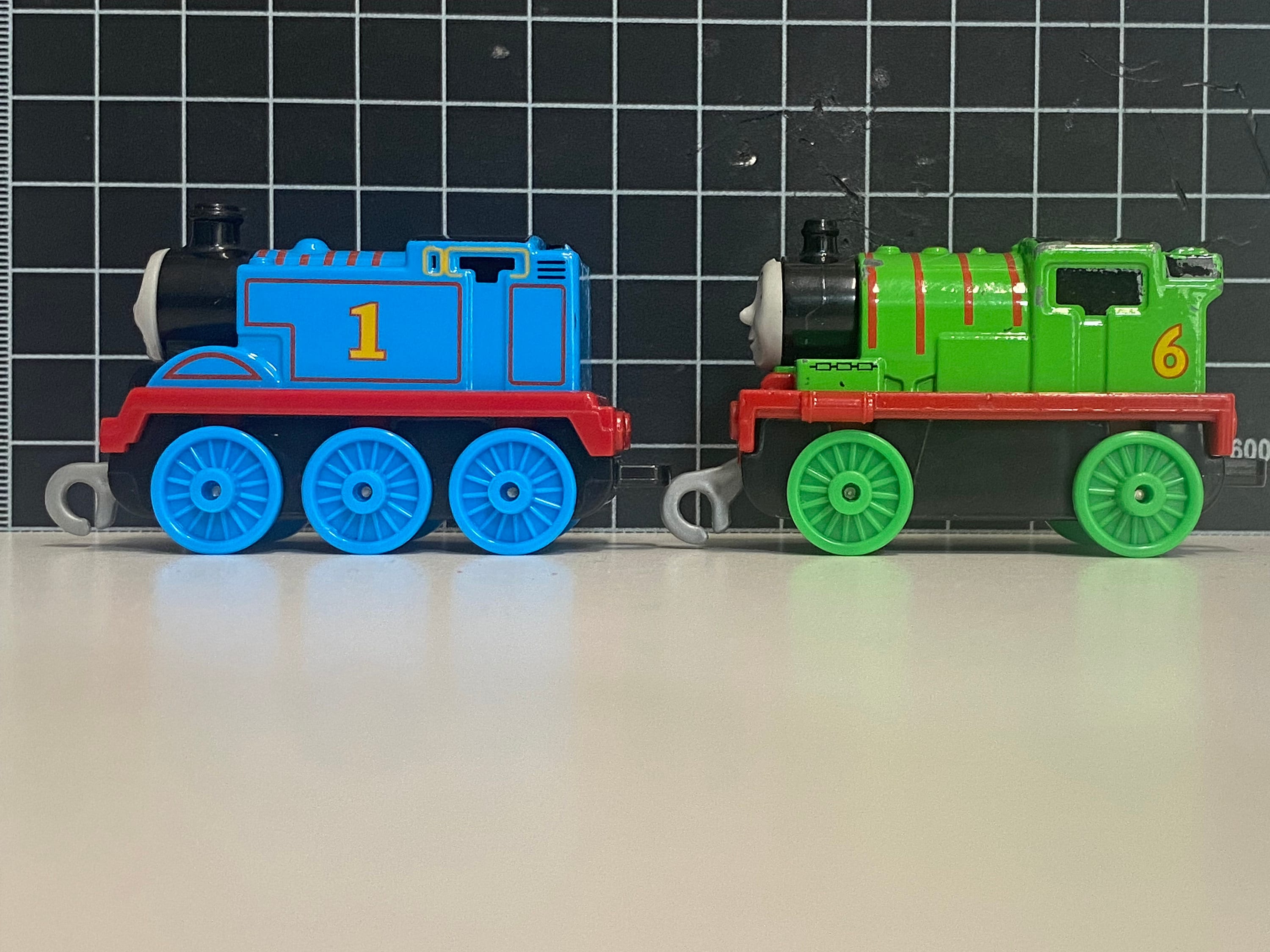 Thomas and Friends Push Along Thomas & Percy Best Friends Set - Etsy