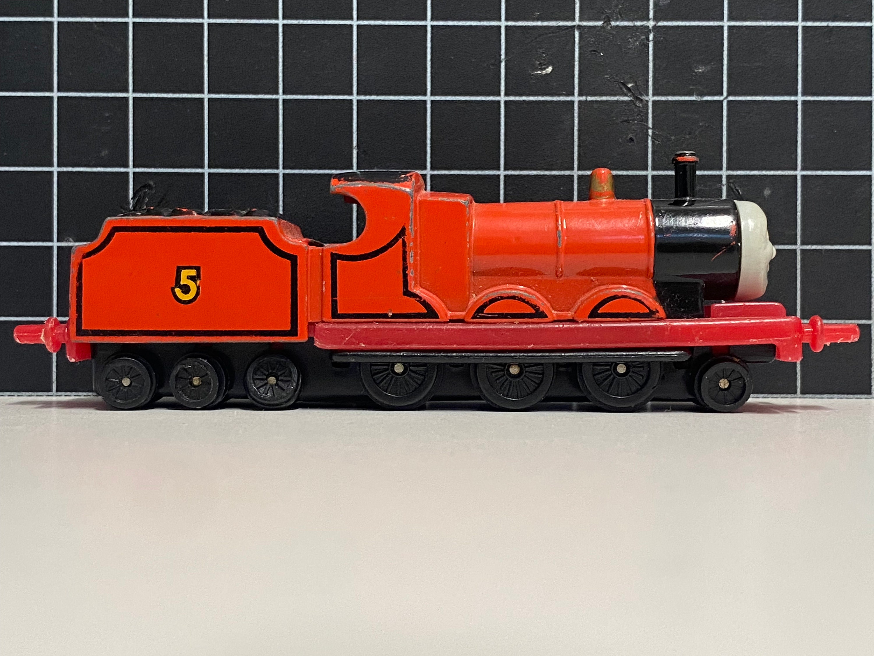 Thomas and Friends Ertl James the Splendent Red Engine - Etsy