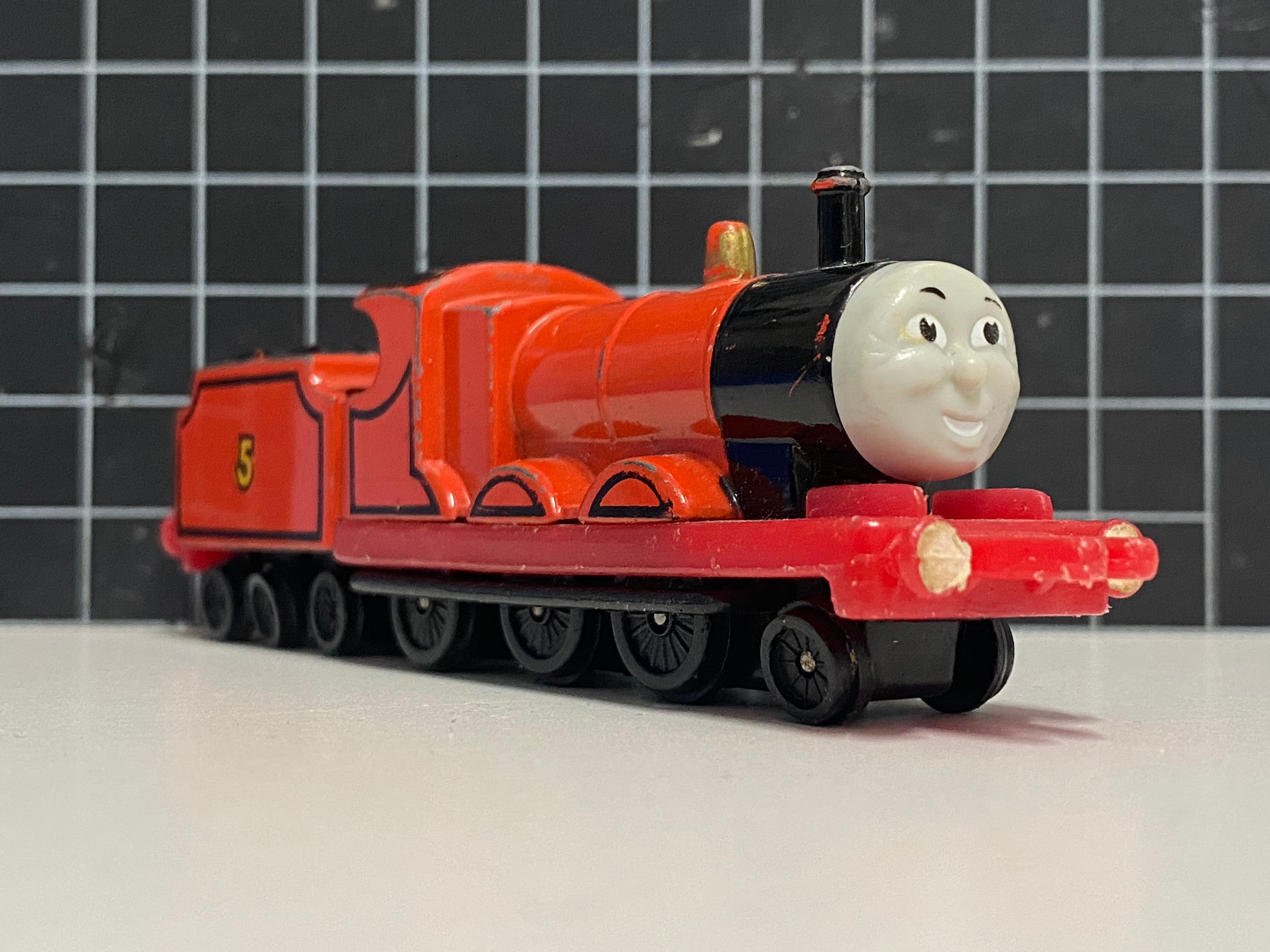 Thomas and Friends Ertl James the Splendent Red Engine - Etsy