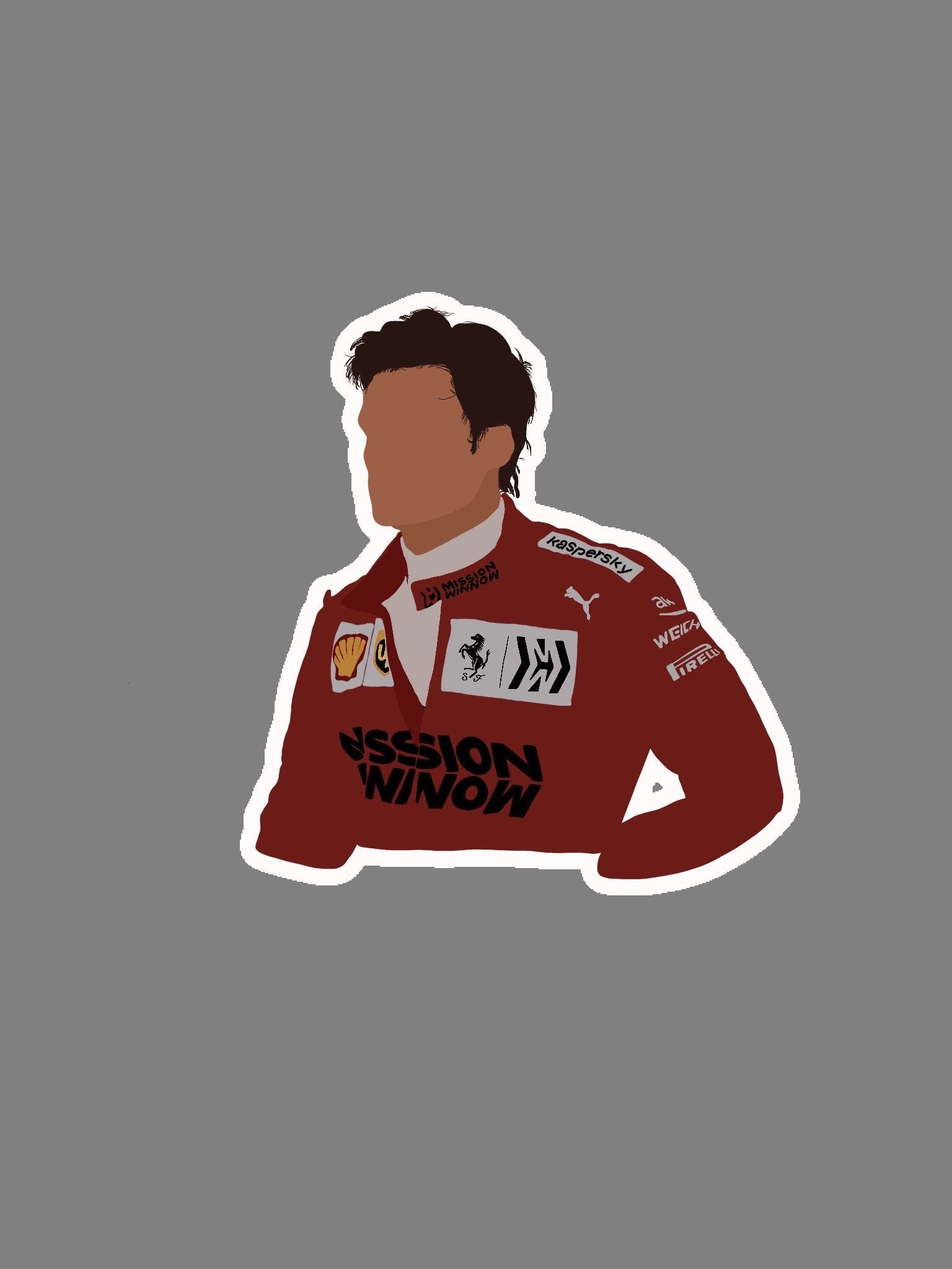 Ferrari Theme Stickers - Etsy