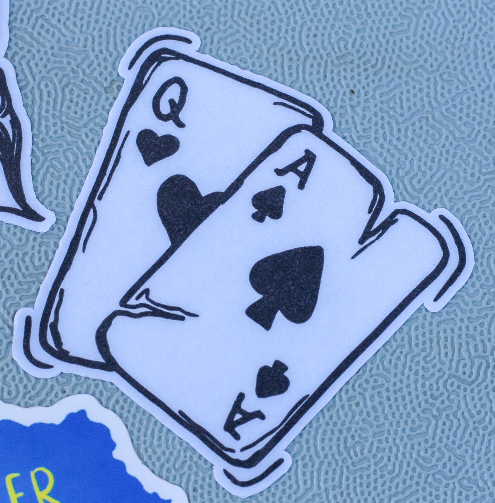 The Lucky Hand Sticker - Etsy