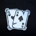 The Lucky Hand Sticker - Etsy