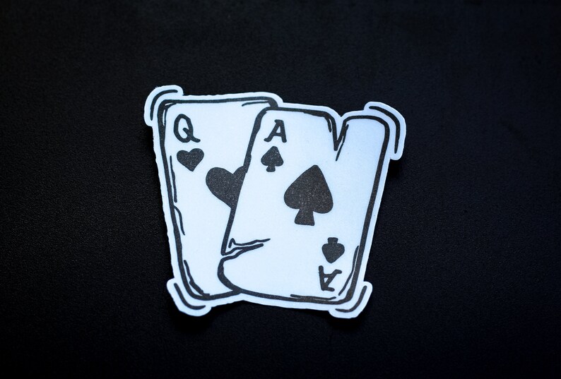 The Lucky Hand Sticker - Etsy