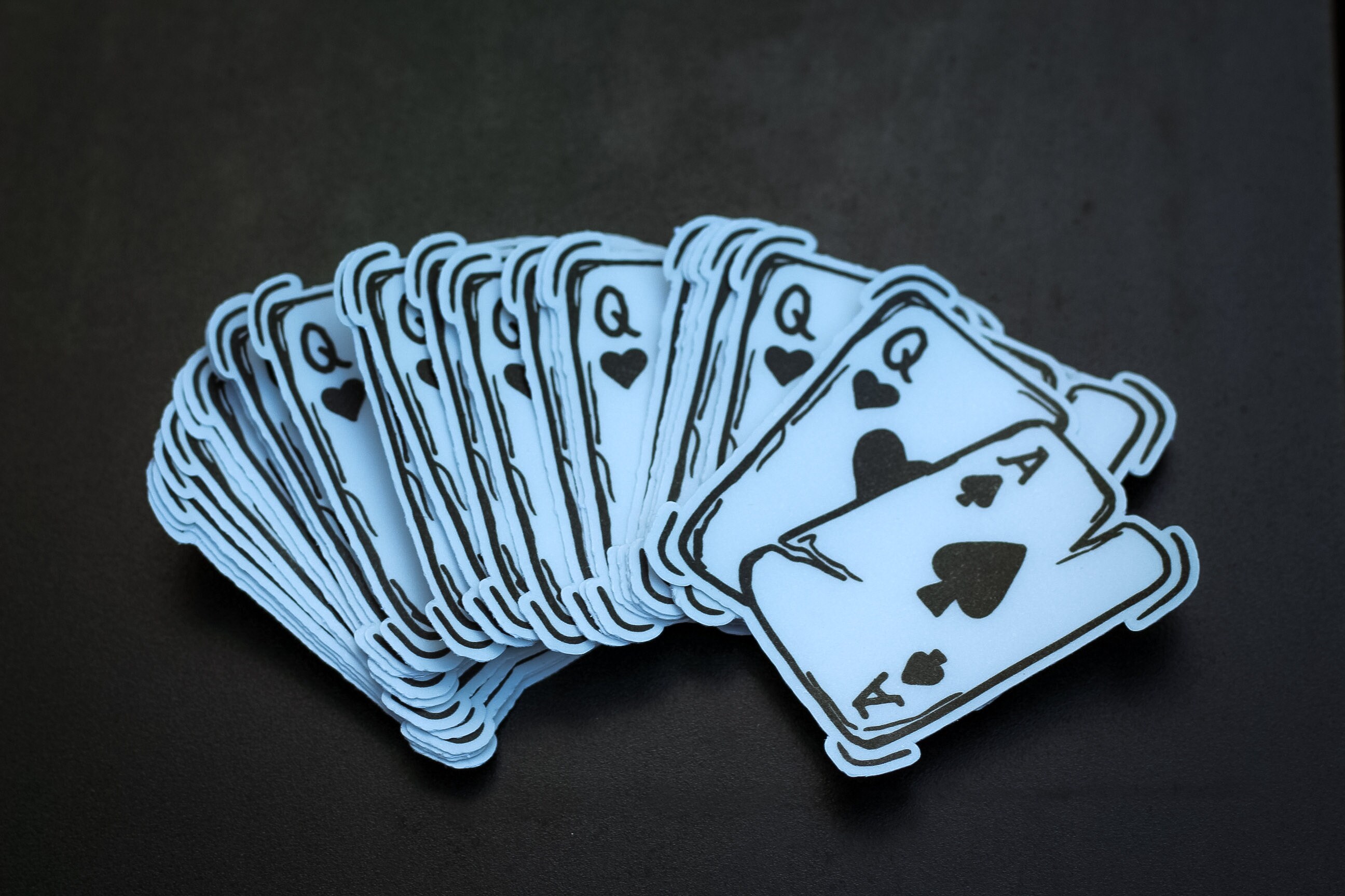 The Lucky Hand Sticker - Etsy