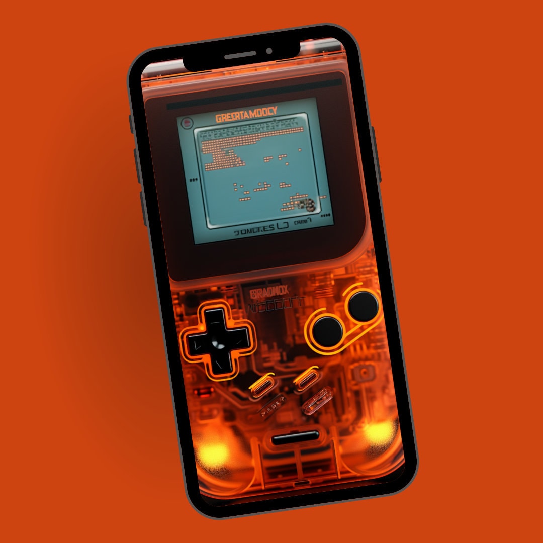 Phone Wallpaper Gameboy 3D Wallpaper Mobile Background Realistic ...