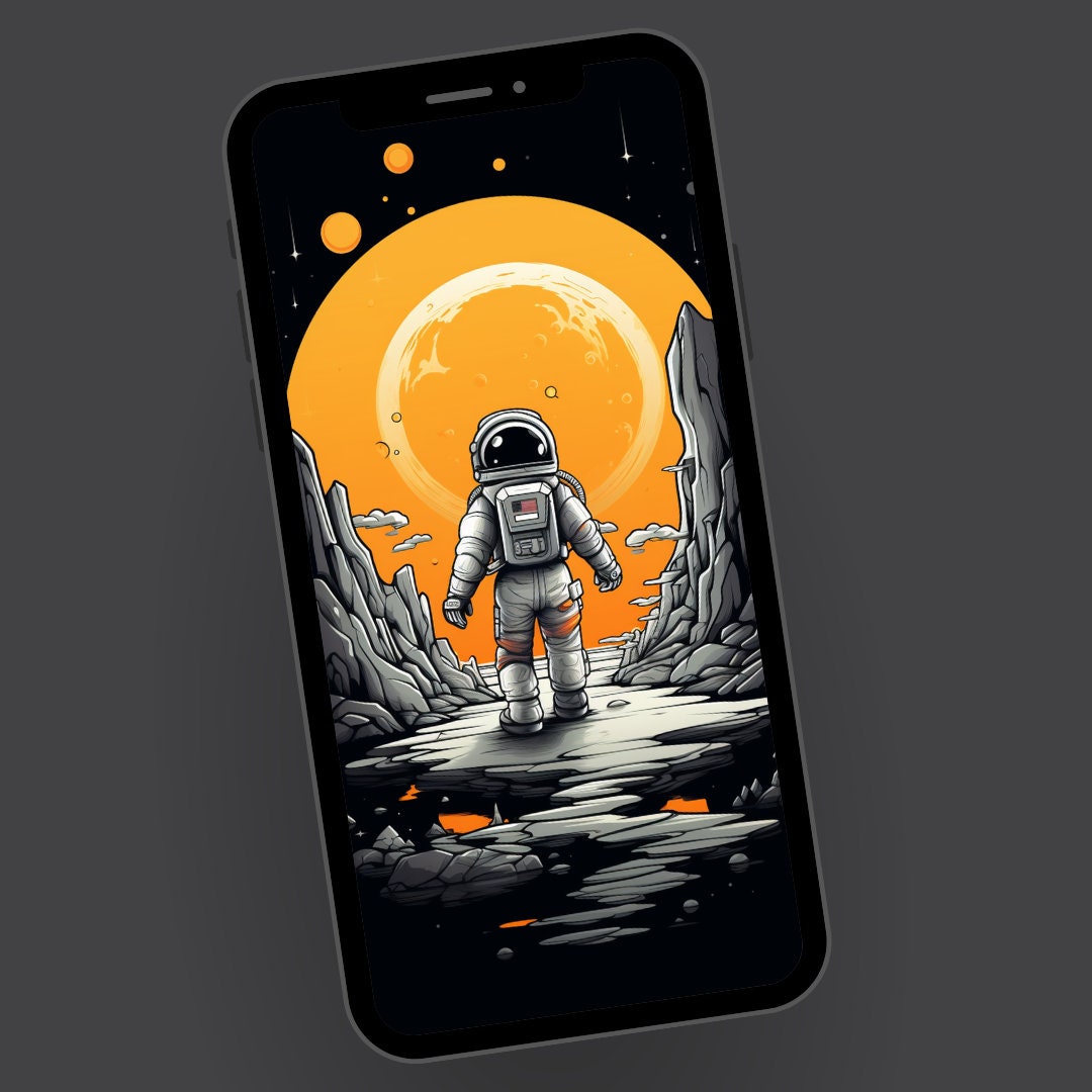 Space Astronaut Phone Wallpaper, Galactic Phone Background, Mobile ...