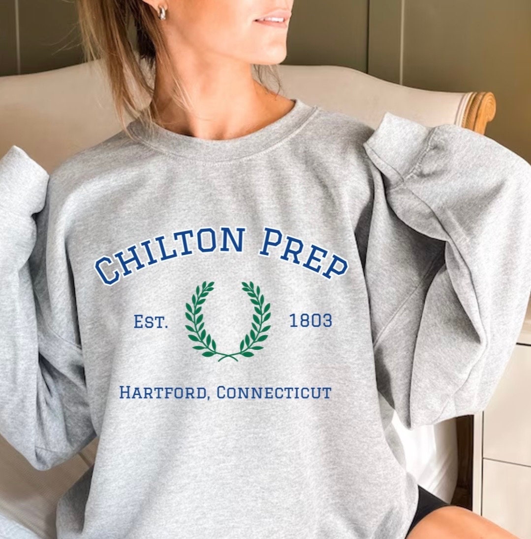 Chilton Prep Crewneck, Rory's School Sweatshirt - Etsy UK