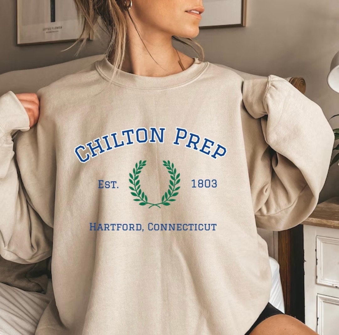 Chilton Prep Crewneck, Rory's School Sweatshirt - Etsy UK