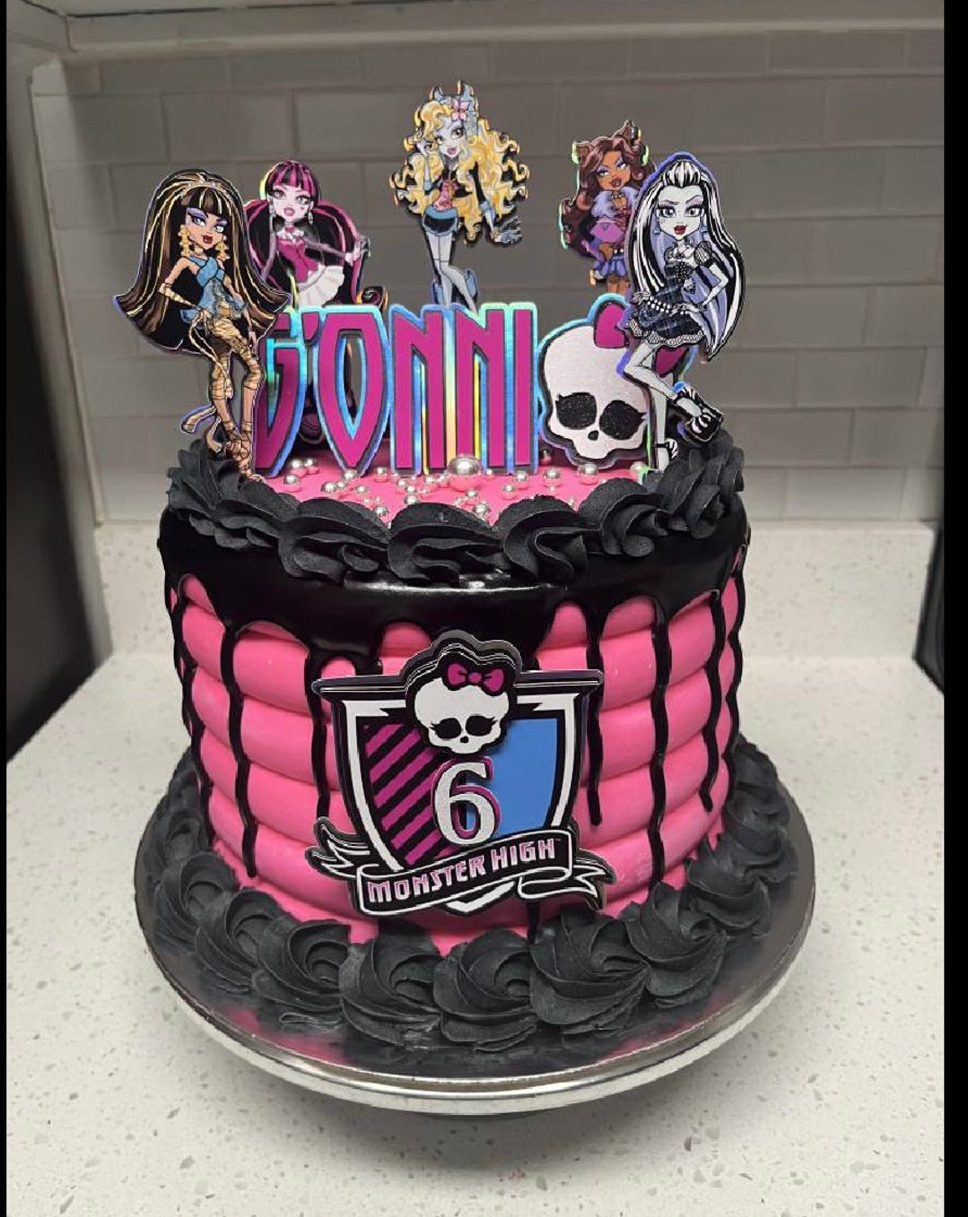 Monster High Sheet Cake