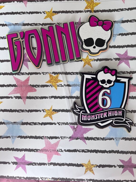 Monster High Doll Cake Toppers