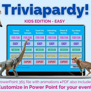 Kids Jeopardy | Virtual Party Game | Games for Kids | Classroom Games ...