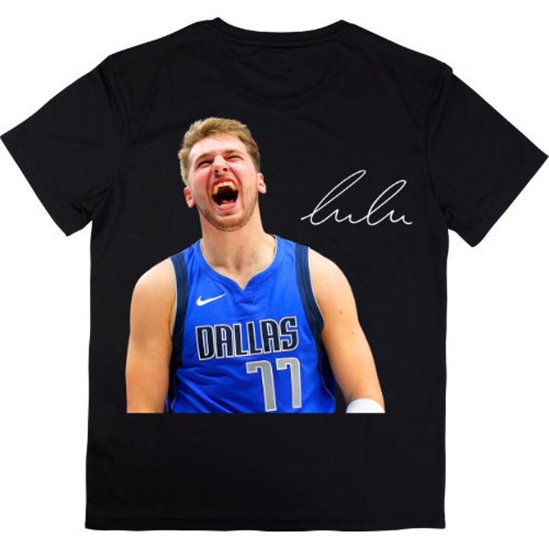 Signature Luka Doncic PNG Digital Download, Basketball Graphic Tees ...