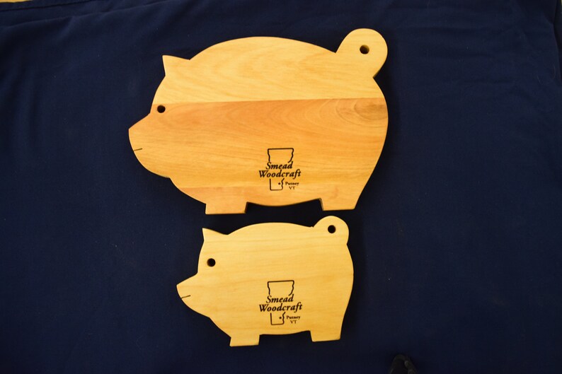 Pig Cutting Board - Etsy