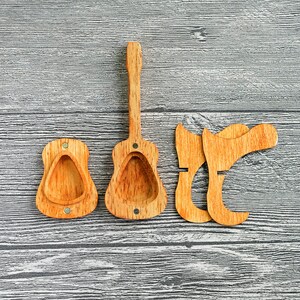 Customized Wooden Guitar Pick Box, Engraved Name Guitar Pick Box ...