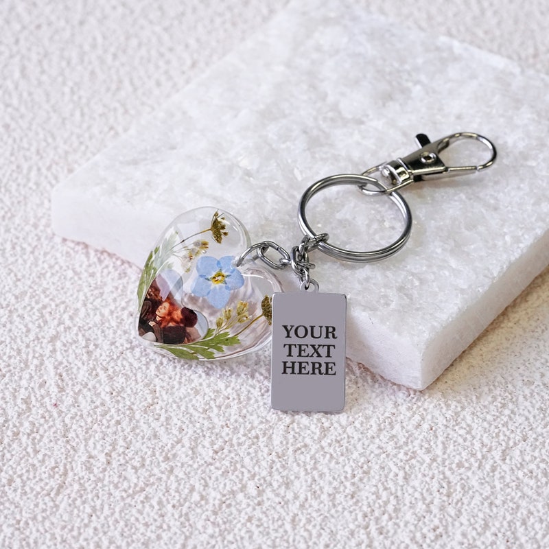 Custom Resin Keychain - Etsy