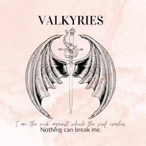 ACOTAR Inspired Digital Download -PNG SVG Bundle - Valkyries - Velaris ...
