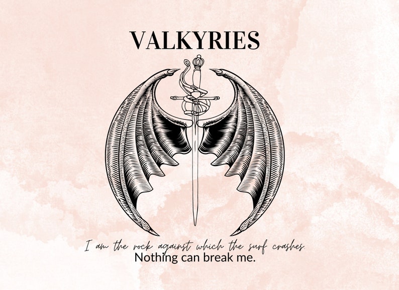 ACOTAR Inspired Digital Download -PNG SVG Bundle - Valkyries - Velaris ...