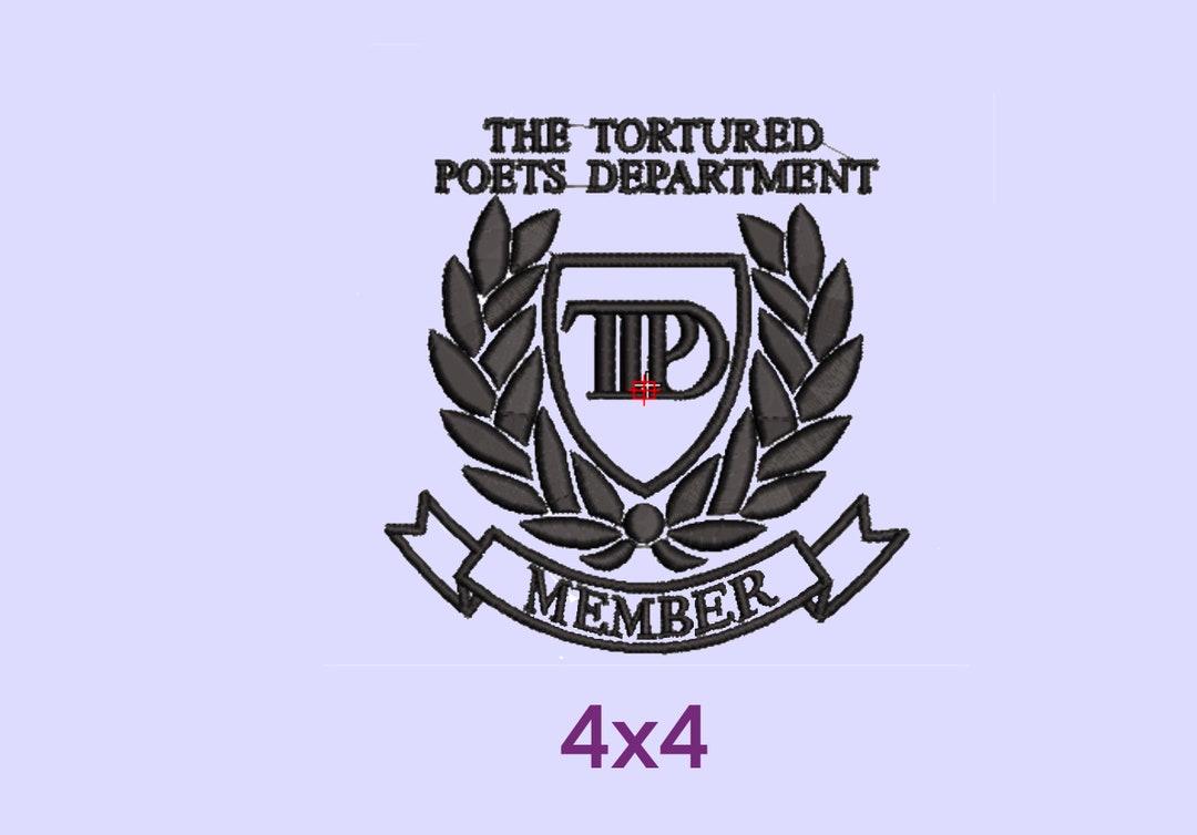 Taylor Ttpd Era Embroidery Design, Trendy Embroidery, Instant Download ...