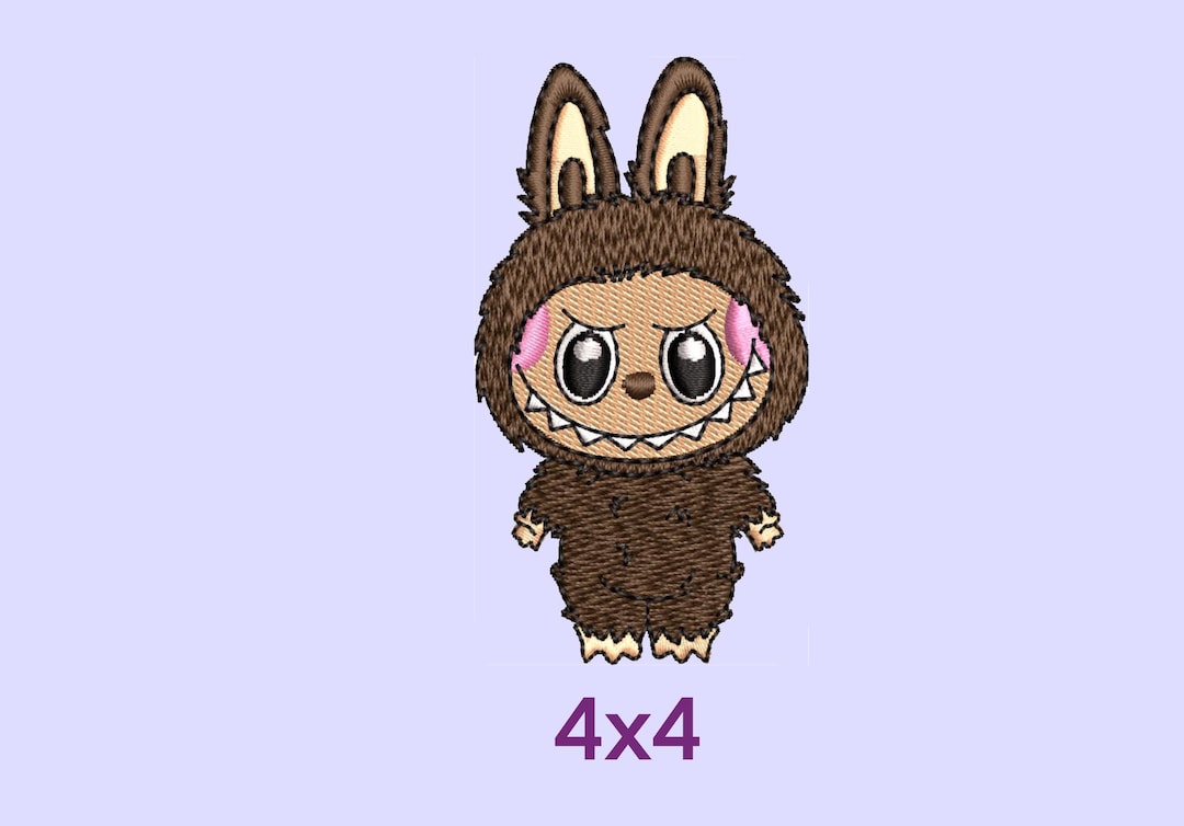 Labubu Embroidery Design - Embroidery Design, Trendy Embroidery ...