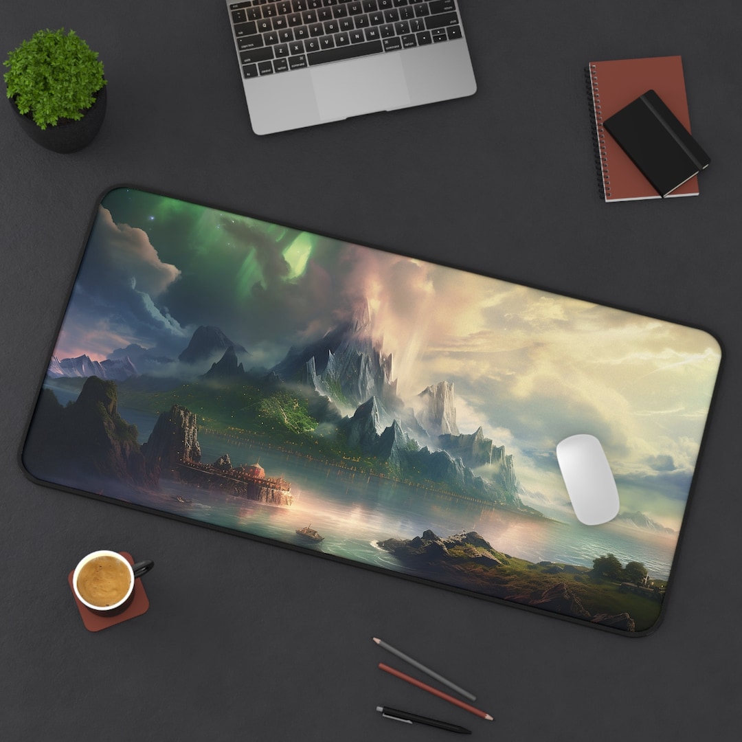 Asgard Desk Mat: Norse Mythology XXL Gaming Mousepad - Etsy