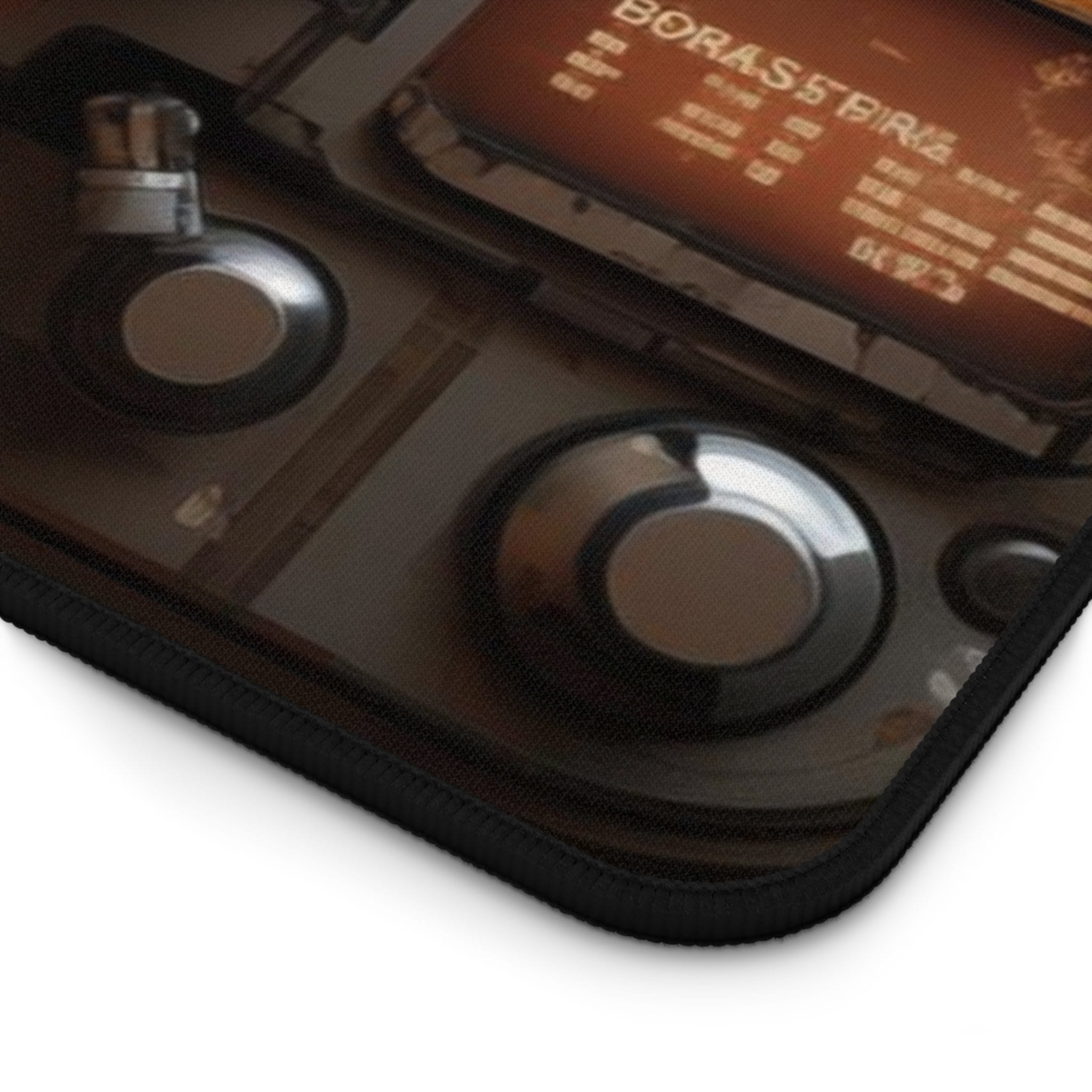 Retro Futuristic Control Panel Desk Mat Computer Console XXL Mousepad ...