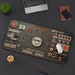 Hacker's Console Desk Mat, Cyberpunk HUD Mouse Pad XXL, Anti-slip ...