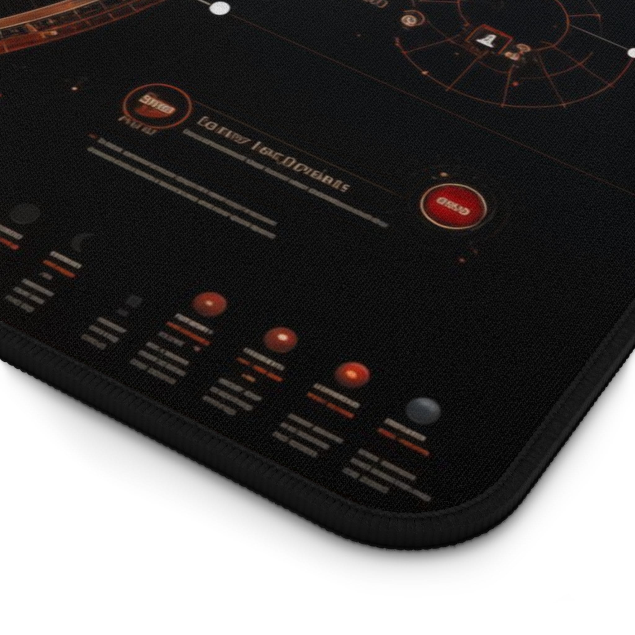 Sci-fi Battlestation Screen Desk Mat, Tactical HUD Mouse Pad XXL, Anti ...
