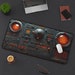 Retro Spacecraft Control Panel Desk Mat XXL Mousepad Anti-slip Sci-fi ...