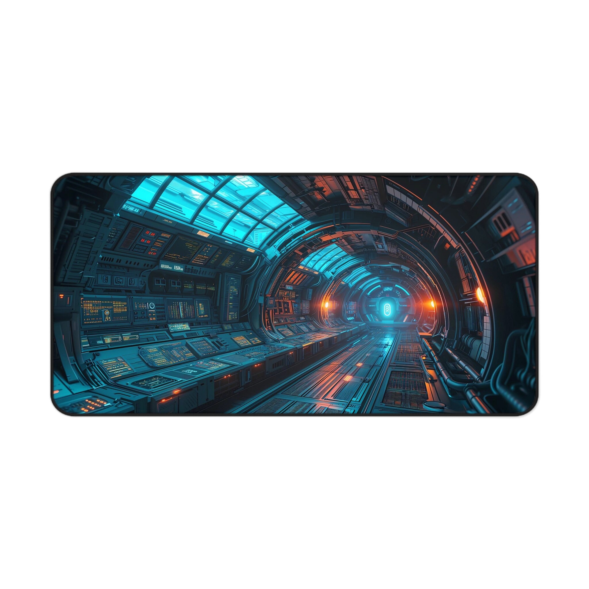 Spaceship Interior Desk Mat, Sci-fi Indoors Mouse Pad XXL, Anti-slip ...