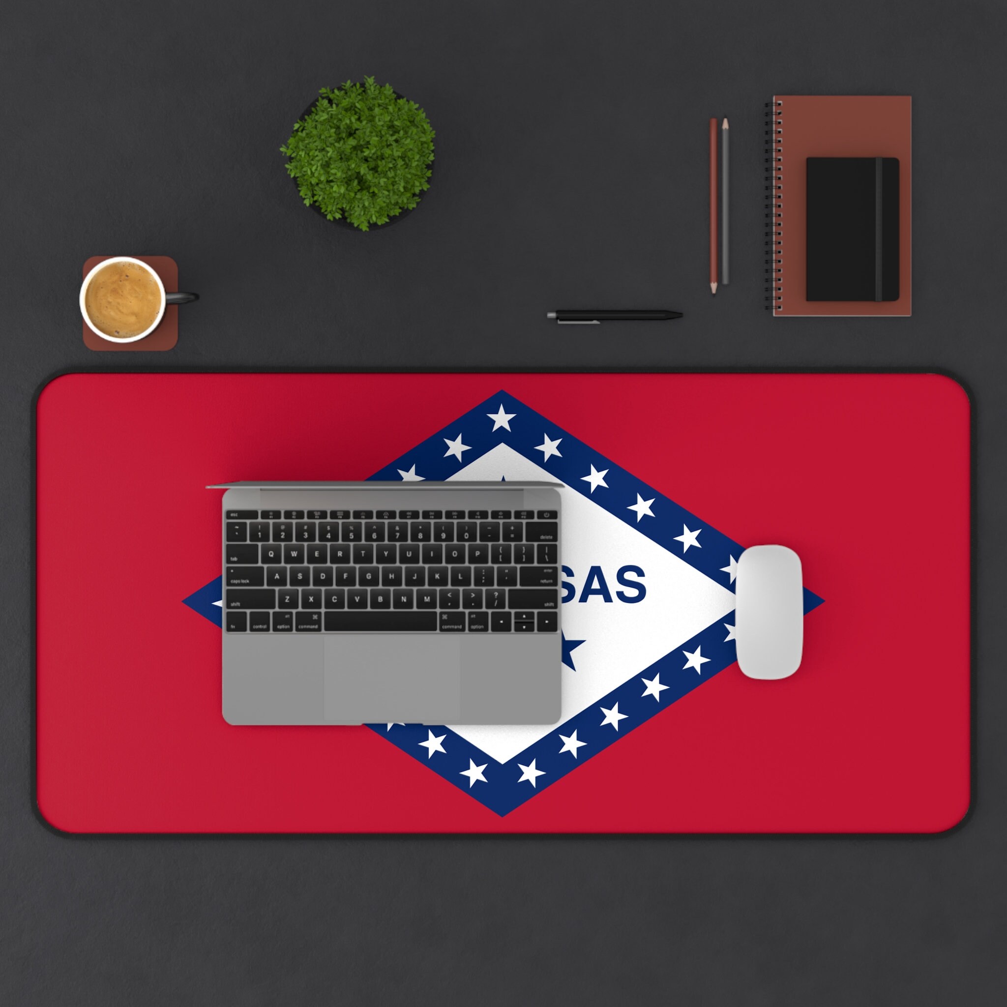 Flag of Arkansas Desk Mat the Natural State Mouse Pad XXL - Etsy