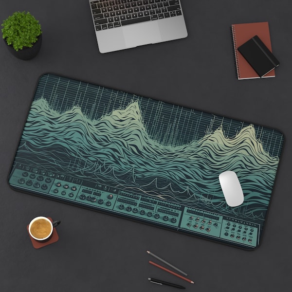 Synth Desk Mat - Etsy