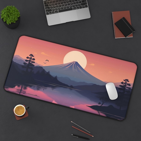 Japanese Mouse Pad Fuji - Etsy