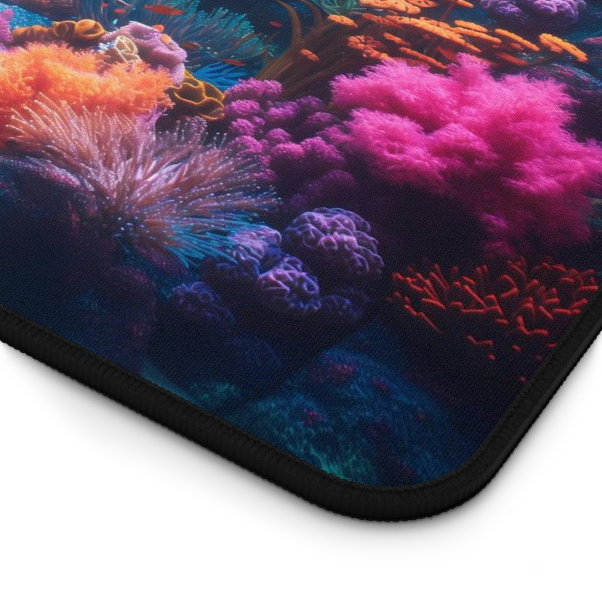 Underwater Desk Mat, Coral Reefs Sea Creatures Mouse Pad XXL, Anti-slip ...