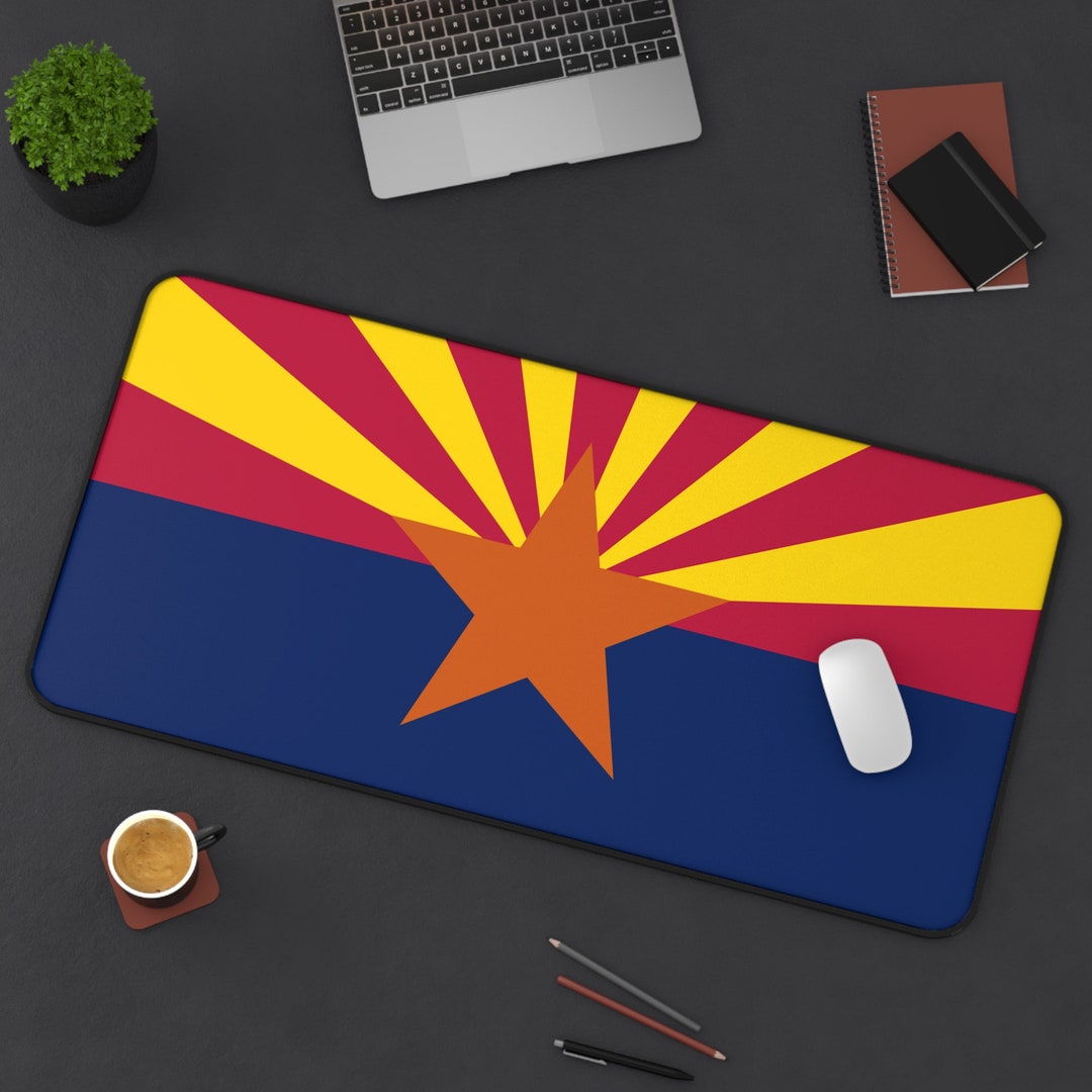 Flag of Arizona Desk Mat, the Grand Canyon State Mouse Pad XXL, Anti ...