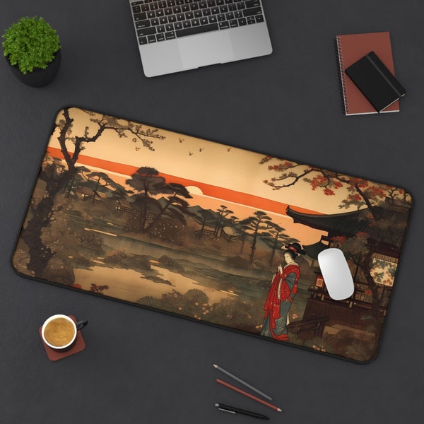 Japanese Style Mouse Pad - Etsy
