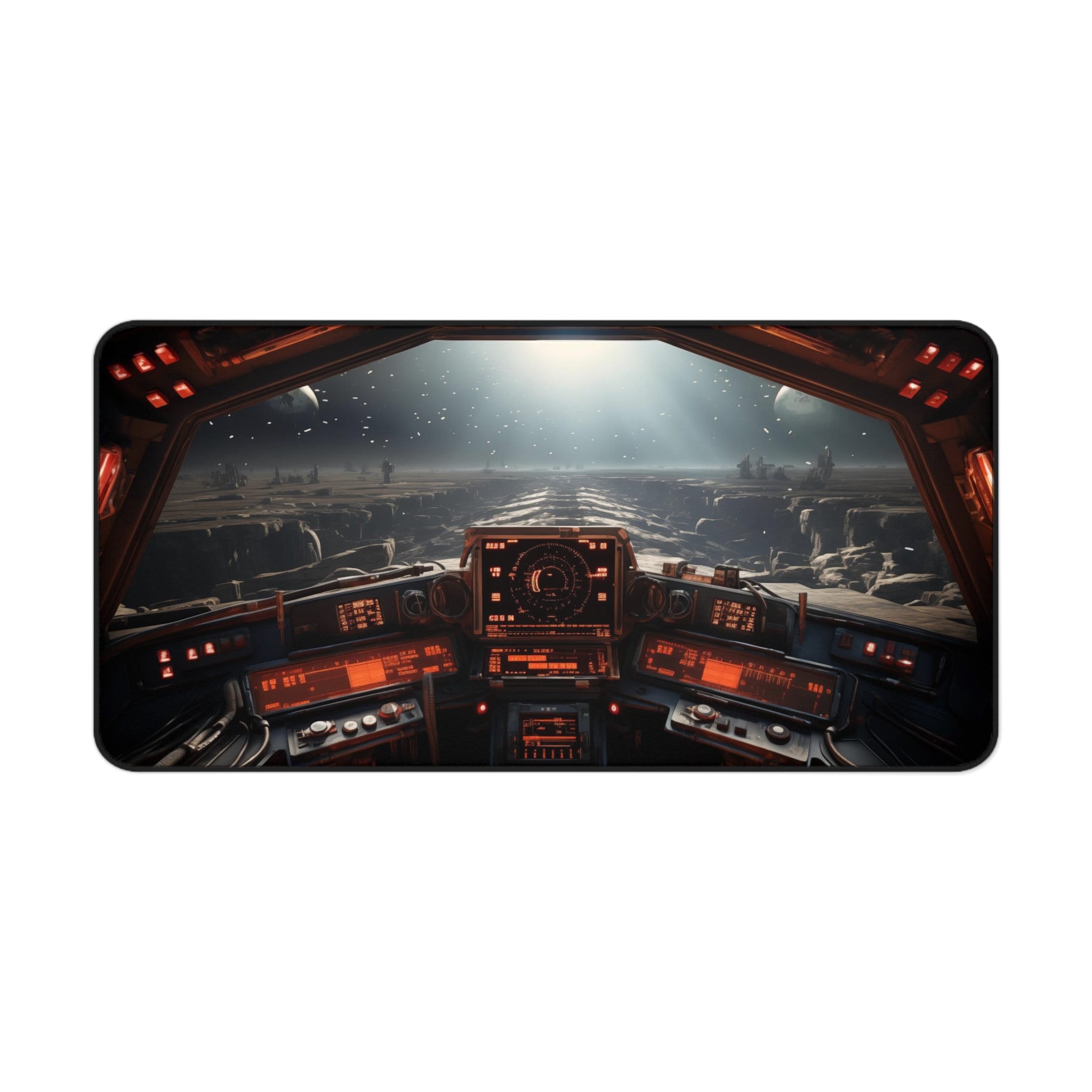 Spaceship Cockpit Desk Mat, Pov Sci-fi Mousepad XXL, Anti-slip FPS ...