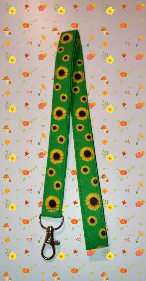 Hidden Disability Sunflower Lanyard and Wristlets - Etsy