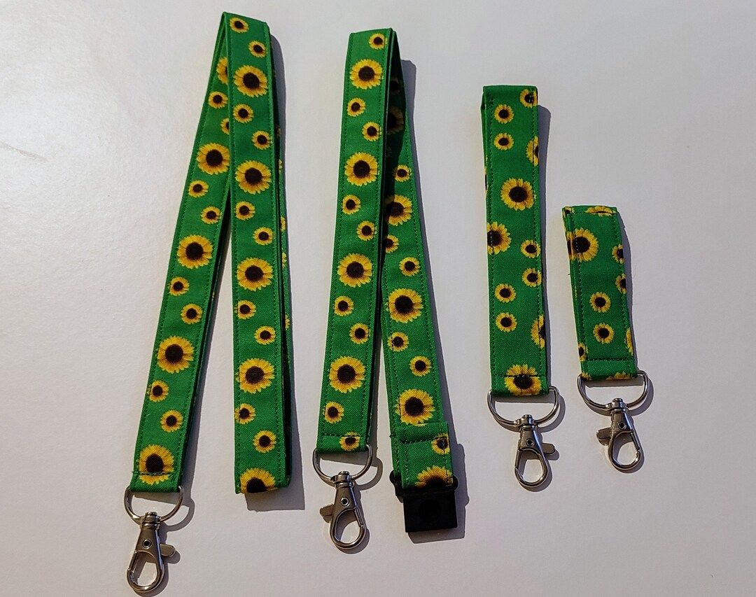 Hidden Disability Sunflower Lanyard and Wristlets - Etsy
