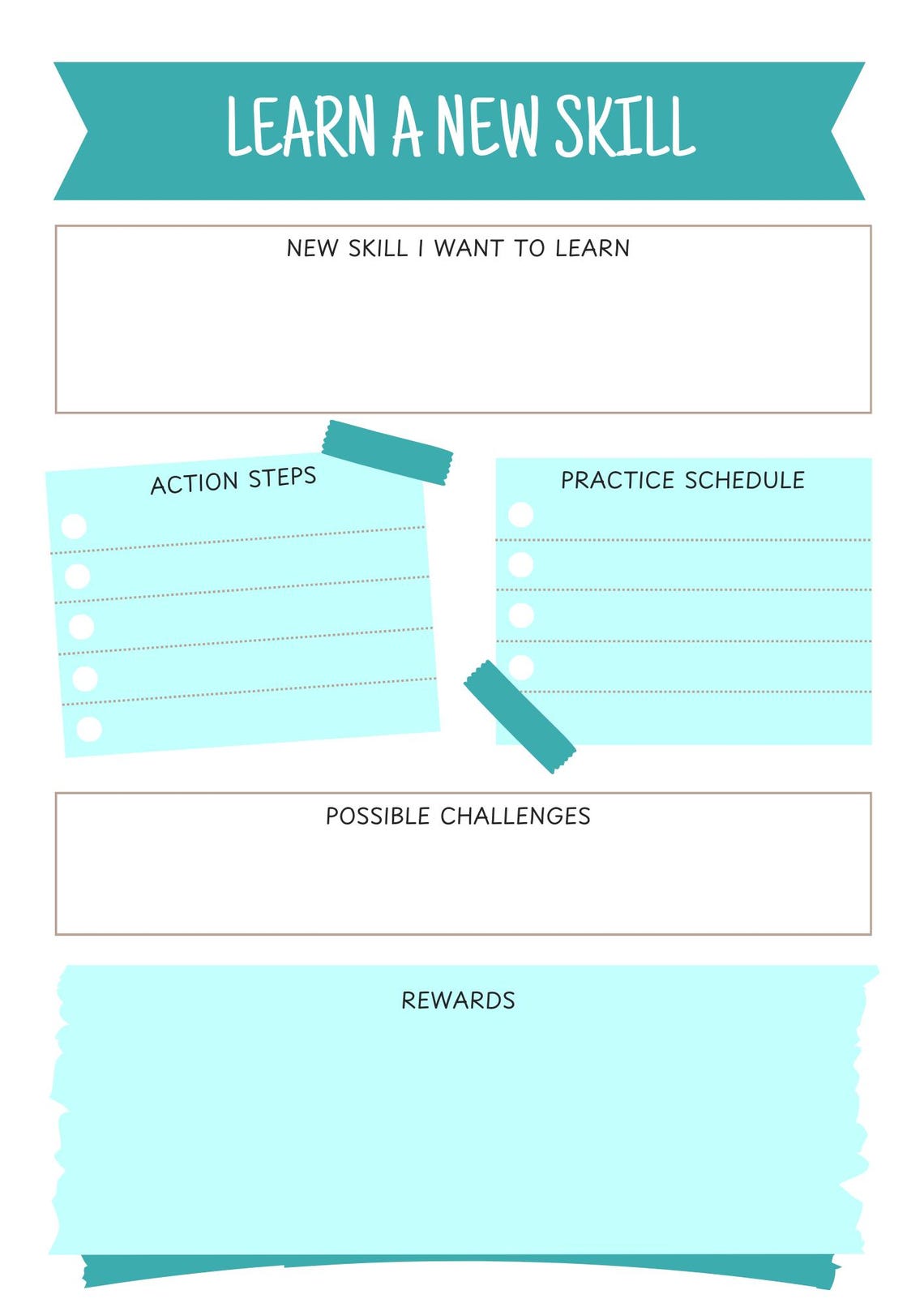 Kids Summer Planner Printable – Fun Activity Journal, Goal Tracker ...