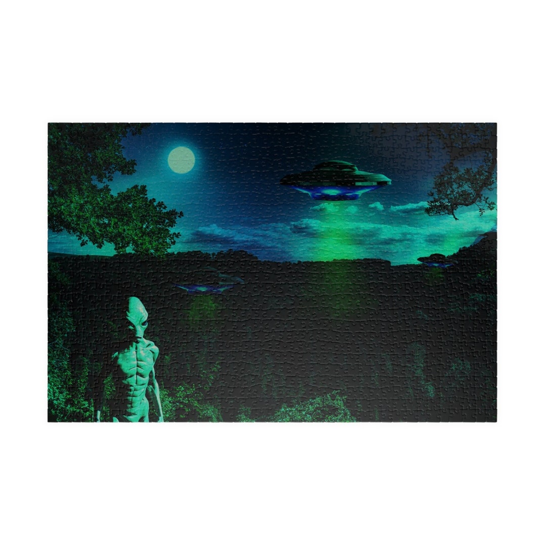 X-files Puzzle | 110, 252, 500, 1014-pieces | Alien Puzzle | I Want to ...