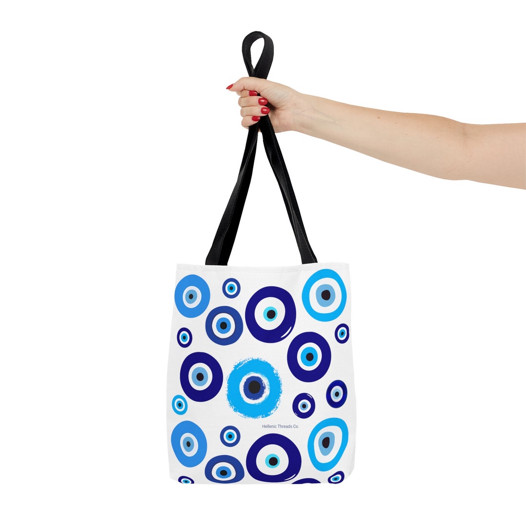 Evil Eye Tote Bag 3 Different Sizes - Etsy
