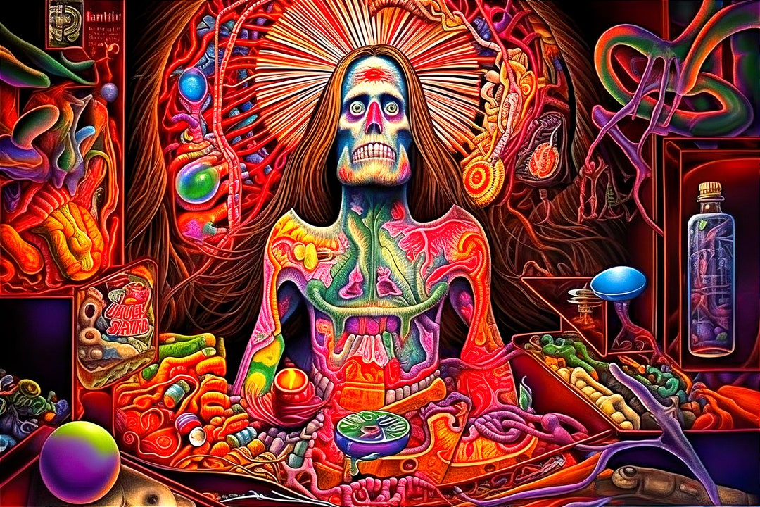 Psychedelic Art Prints, LSD Art, Mind-altering Prints, Urban Art Prints ...