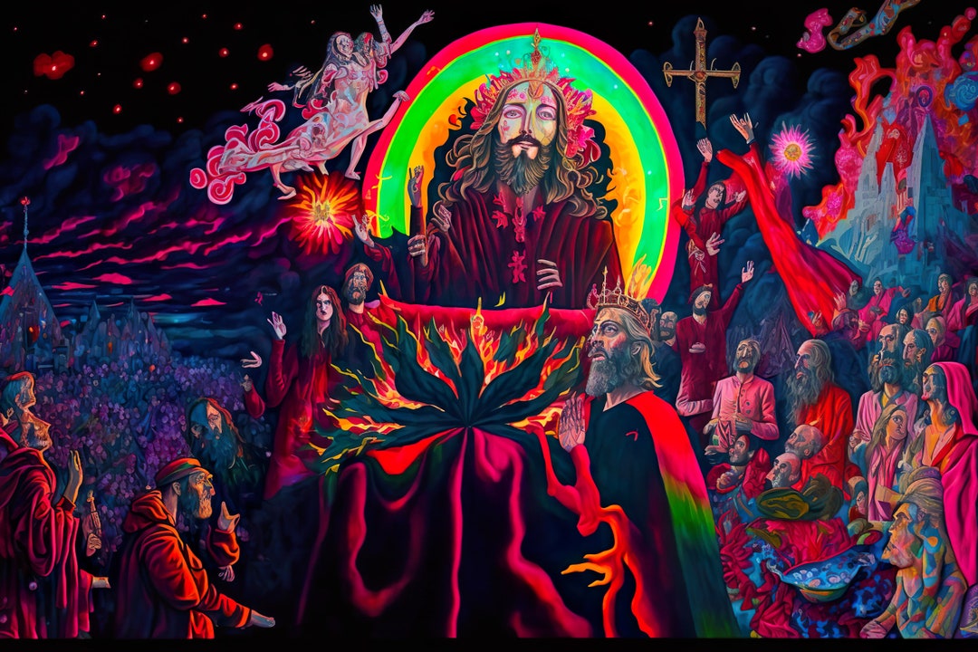 Downloadable Art, LSD Poster, Psychedelic Art Prints, Visionary Prints ...