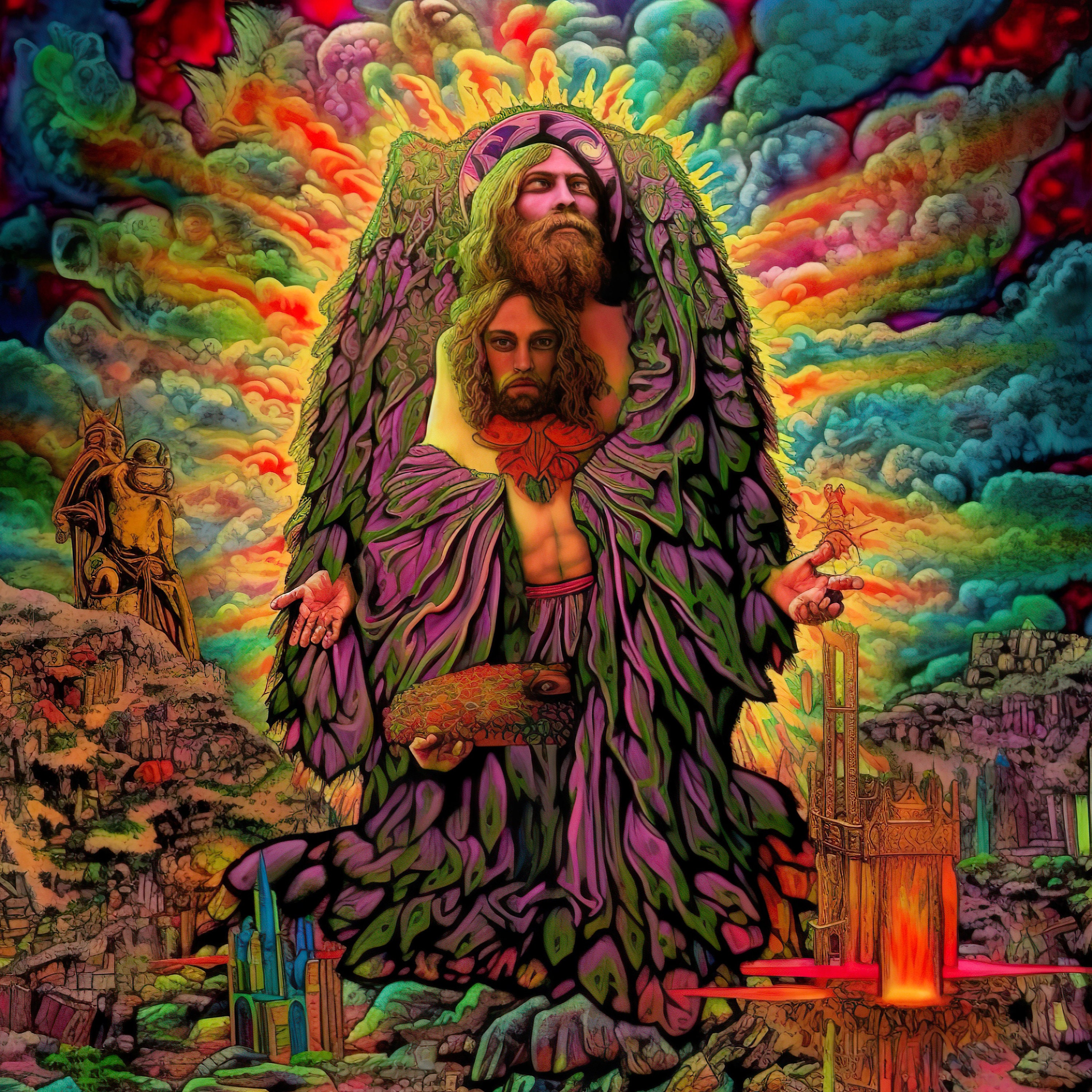 LSD Poster Downloadable Art Printable Dorm Poster Cannabis - Etsy