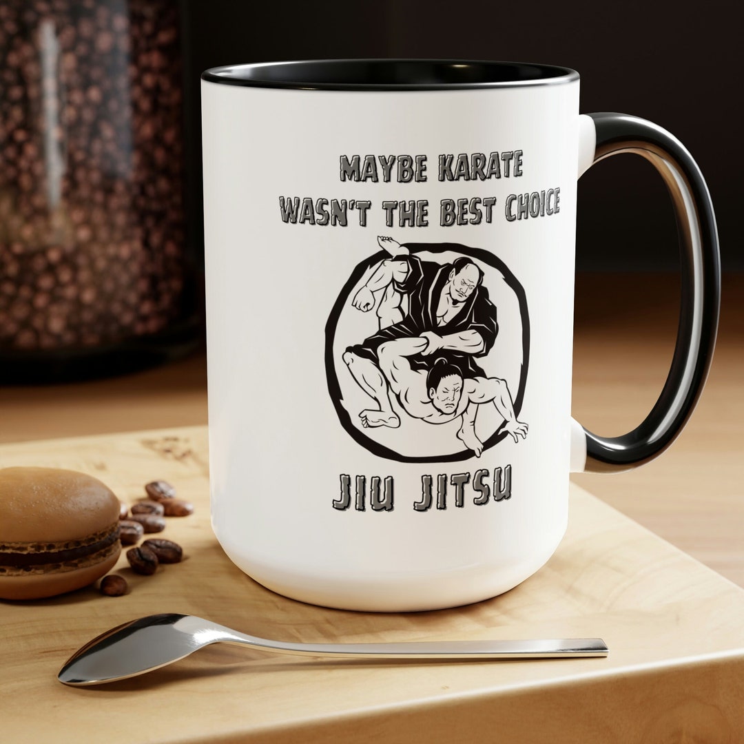 Jiu Jitsu Gift, Funny Jiu Jitsu Mug, Brazilian Jiu Jitsu Coffee Cup ...