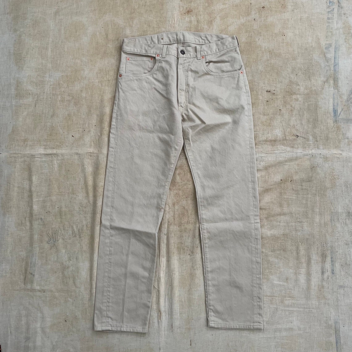 Levis LVC 519 californians Pique Pants Big E 1960s - Etsy
