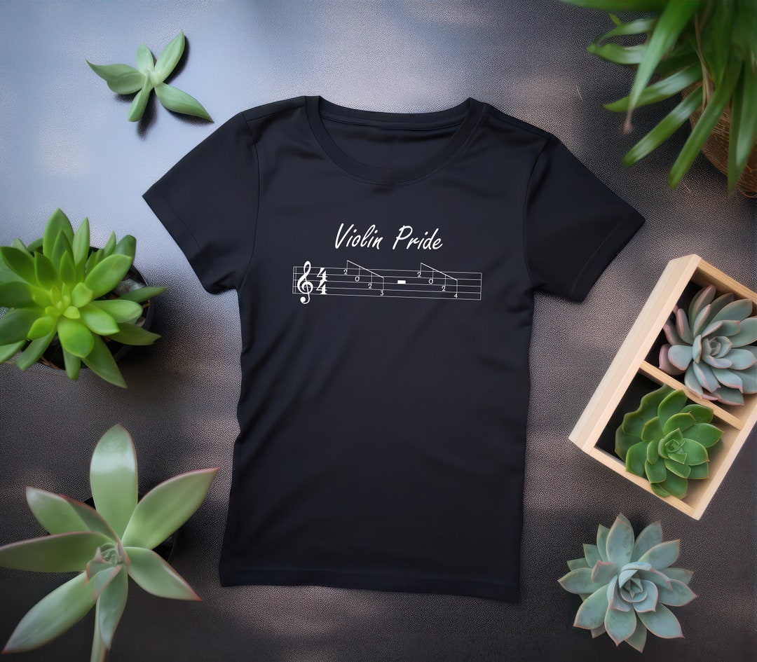 Violin Pride Treble Clef 2023-2024, Orchestra T-shirt, Music Shirt ...