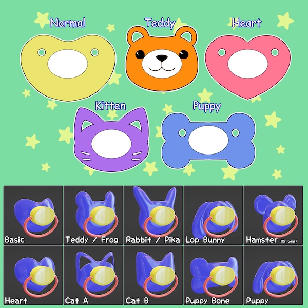 Agere Adult Paci - Etsy