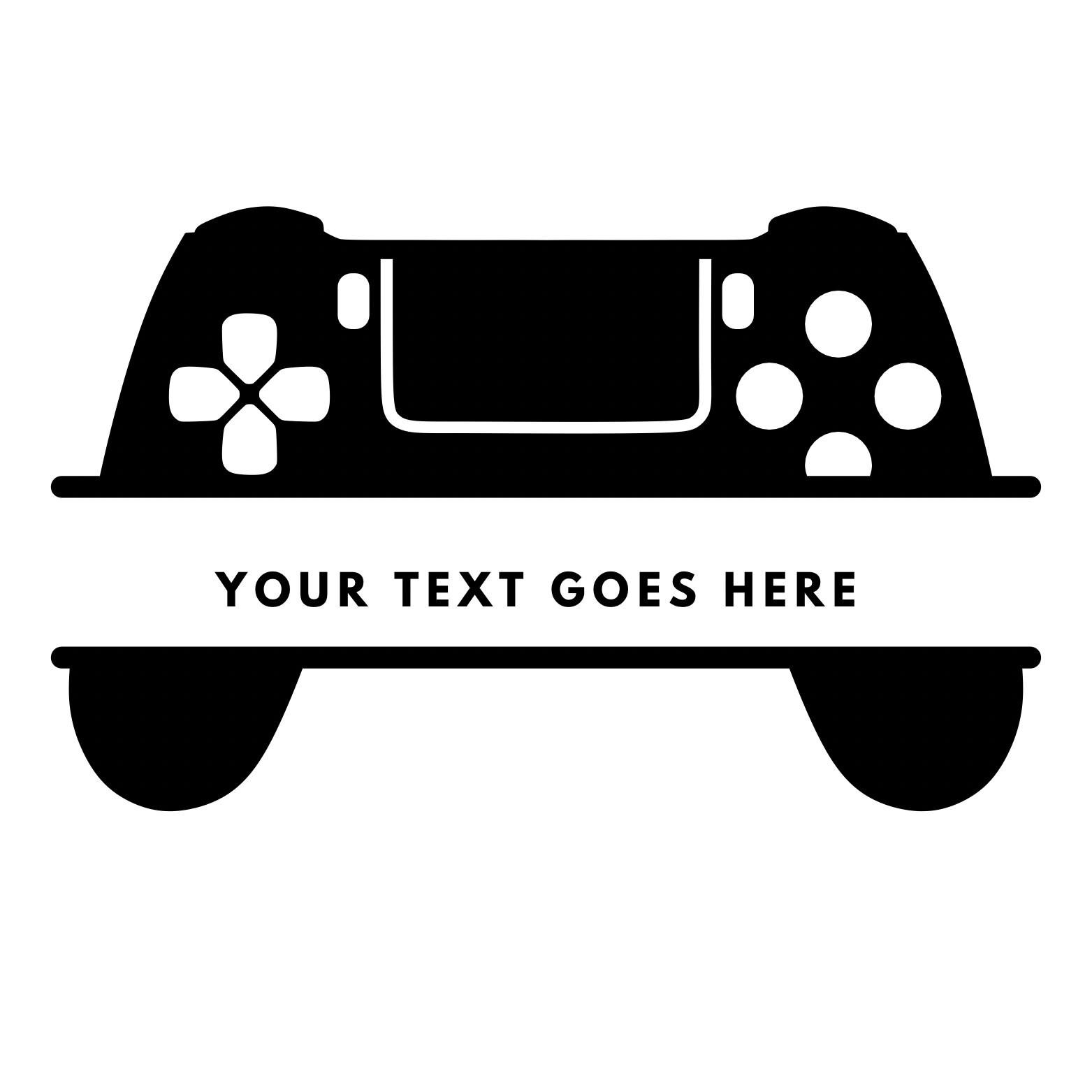 Gamer Controller Monogram Digital File - Etsy