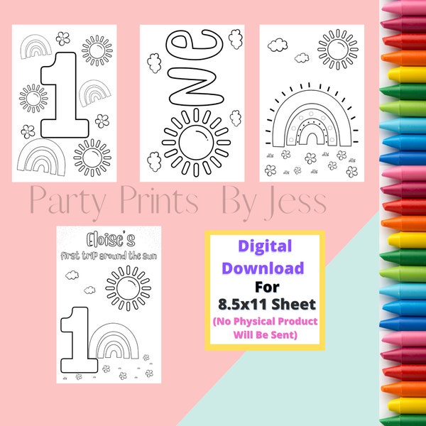 First Trip Around the Sun Birthday - Etsy